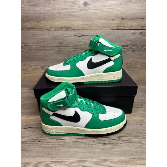 Nike | Shoes | Nike Air Force Mid Mens Size 95 Split Stadium Green ...